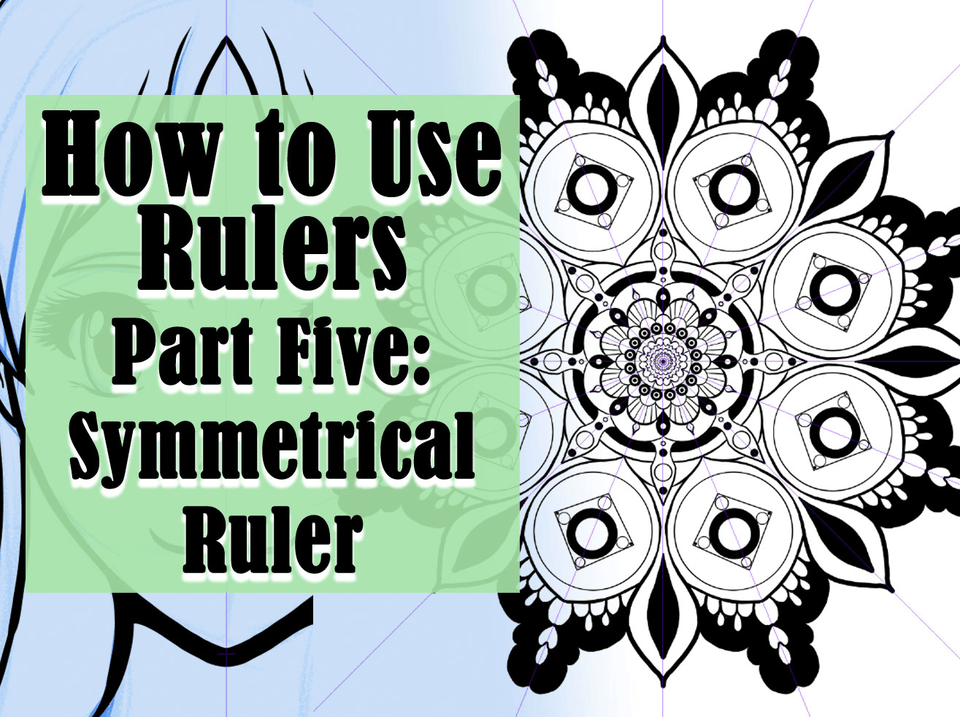 How to Use Rulers Part 5 - Symmetrical Ruler “How to Use Rulers #5” by ...
