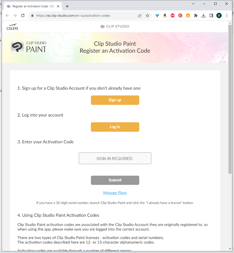 Activating Clip Studio with a One-Time Perpetual License by LizStaley ...