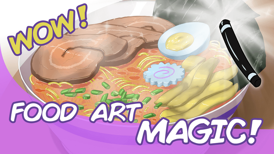 Creating Food Art with very useful Digital Art Magic by Luckykyunart ...
