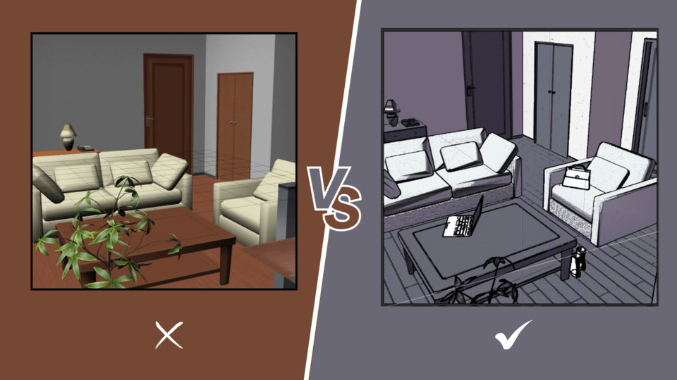 Cara menggunakan model 3D sebagai latar belakang oleh HoodWood ...