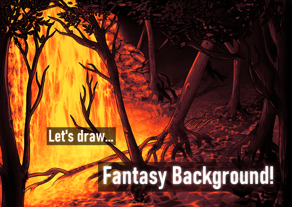 Let's draw a Fantasy Background! by HuesandRogues - Make better art ...