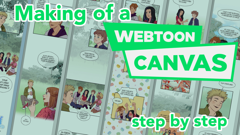 Making of a webtoon step by step “Making of a webtoon #3” by pacotine ...