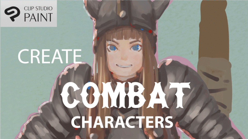 Create a combat character from scratch with clipstudio “Characters ...