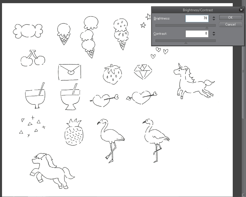 Scanning the illustration and digitally coloring “Professional ...