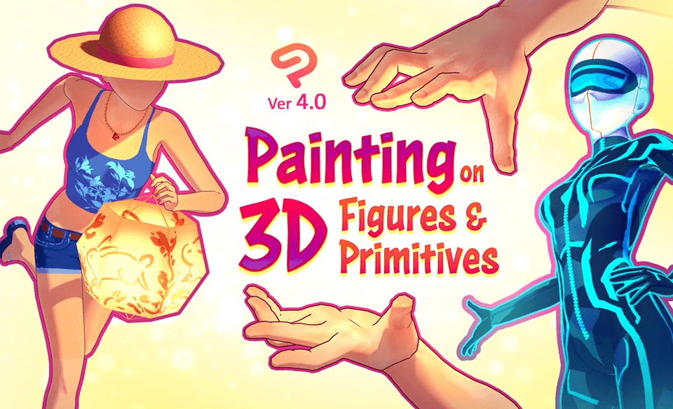 All about PAINTING on 3D FIGURES & PRIMITIVES 🫠 in 10 mins! “Epic Clip ...