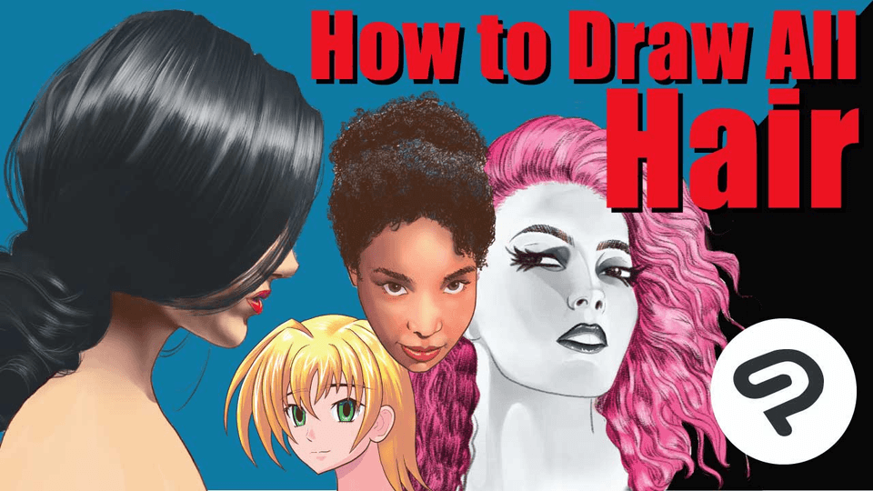 How to Draw All Hair “How to Draw Series #2” by symson - Make better ...