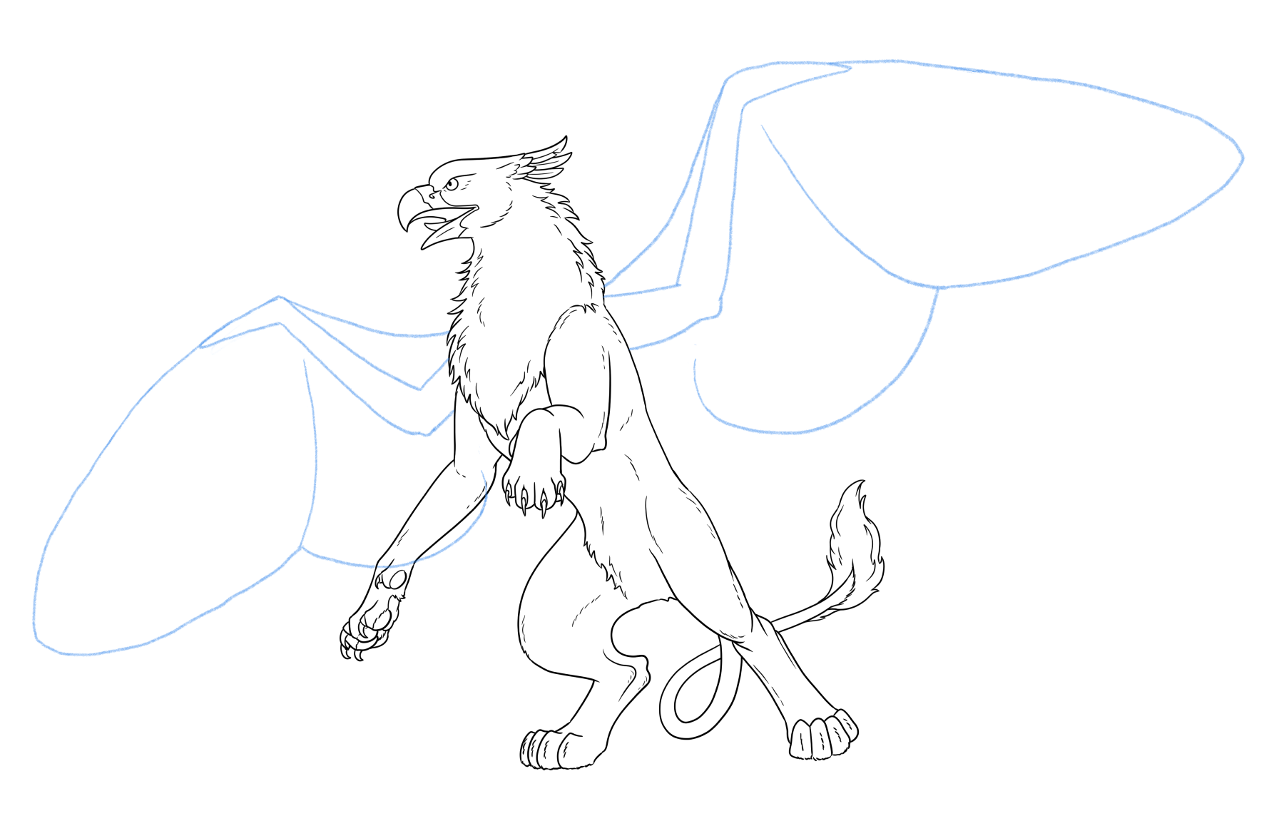 Dibujos A Lápiz De Grifos