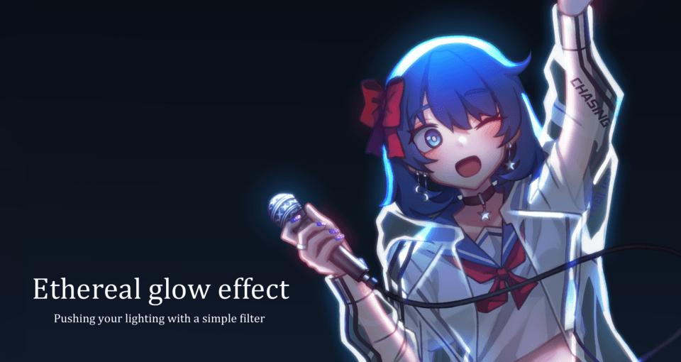 Ethereal glow effect using blur by anies_only - Make better art | CLIP ...