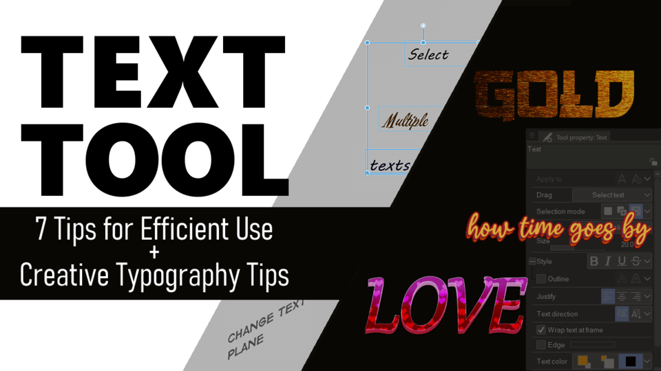 How to Effectively Use the Text Tool by N.Ahsan - Make better art ...