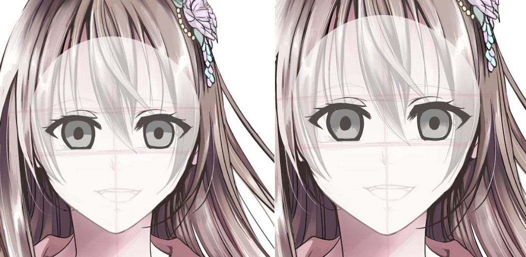Contorno De Ojos De Anime