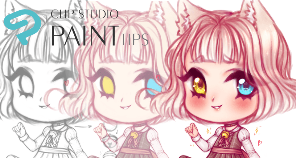 From Sketch to Color, CHIBIS! by Akylha - Make better art | CLIP STUDIO ...