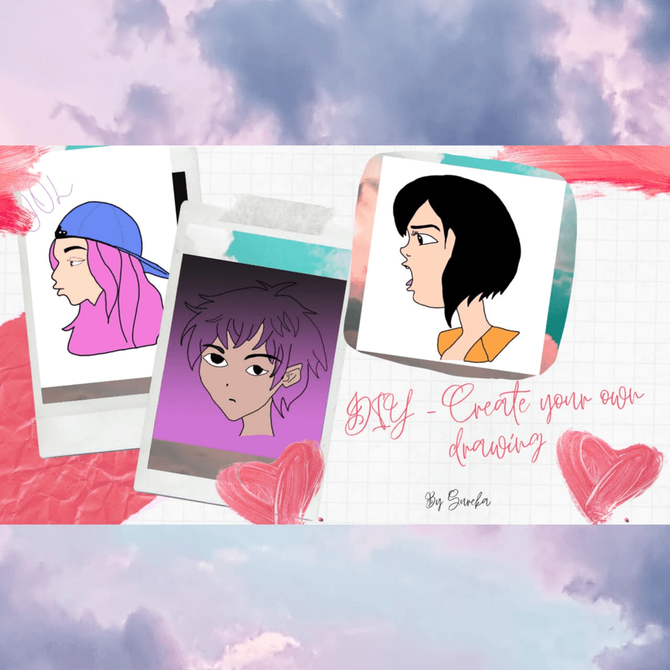 DIY - Create your own drawing “Cartoons sketch #1” by Sureka - Make ...