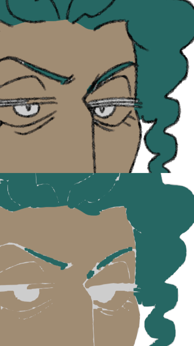 Flatting in textured lineart extra fast! “Tips for webtoon #1” by icandrawthingz - Make better ...