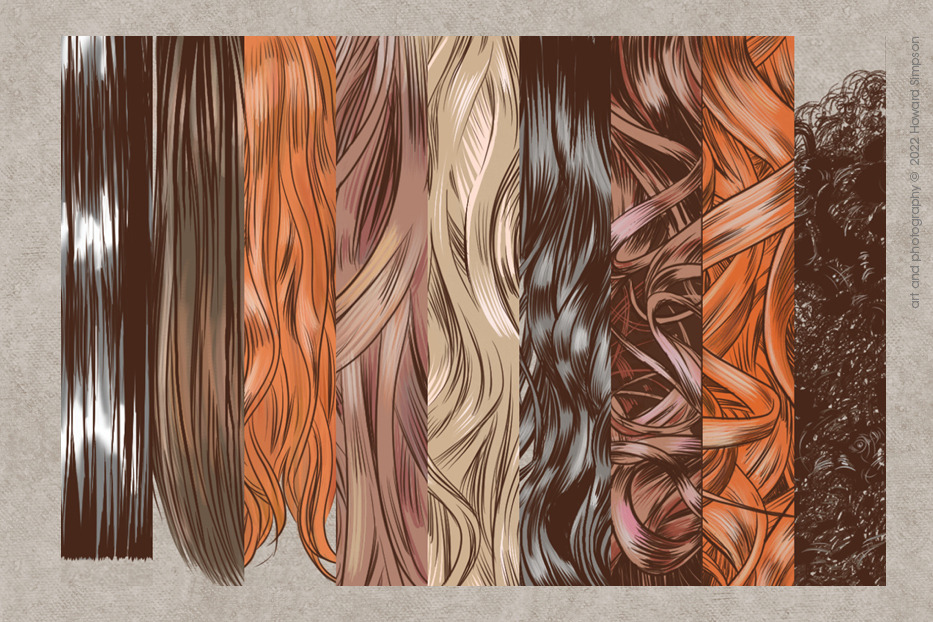 Drawing Different Hair Textures By Geminine-nyan On DeviantArt ...