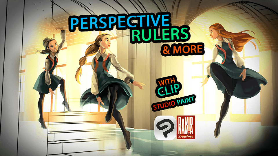 Draw a background with perspective rulers in CSP! by davidnaviag - Make ...