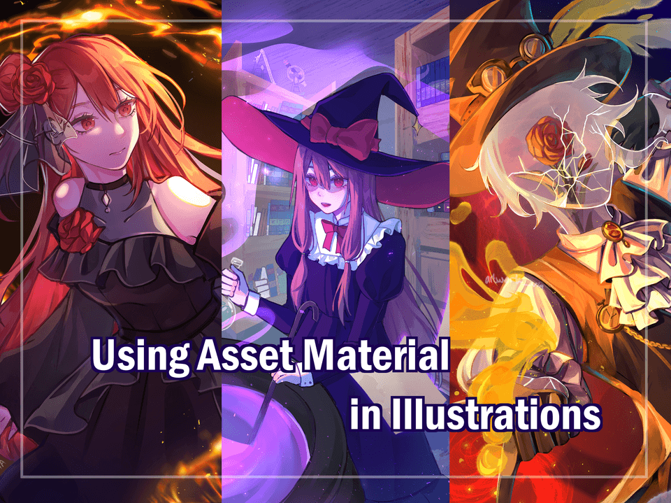 Using Asset Material in Illustrations by Viaa - Make better art | CLIP ...