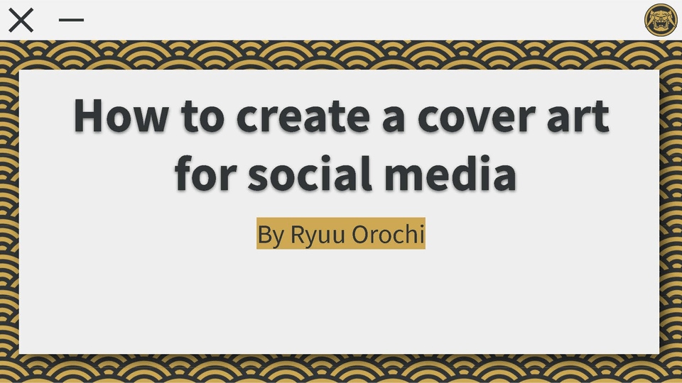 How to Create Cover Art For Social Media “How to Create Art For Your ...
