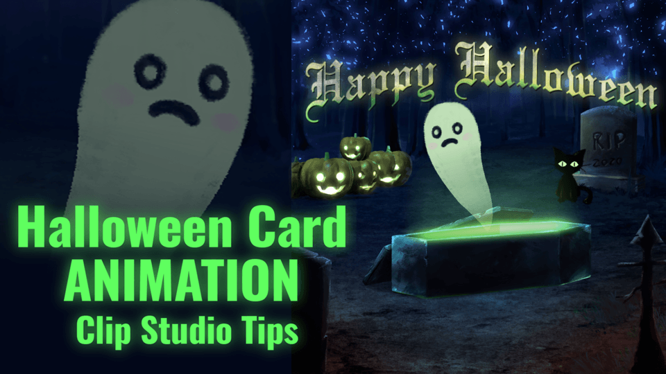 Animated Halloween card [Video Tutorial] by Mattlamp - Make better art ...