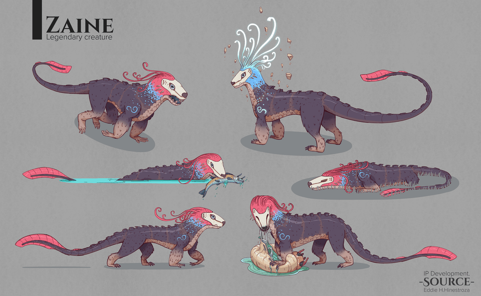 Creature design - Zaine “Creature Design #1” by Storypaintings - Make ...