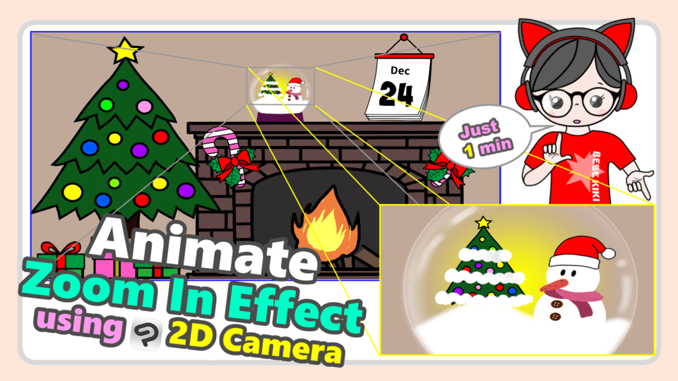 Animate Zoom In Effect using CSP 2D Camera by BebeKiki - Make better art | CLIP STUDIO TIPS
