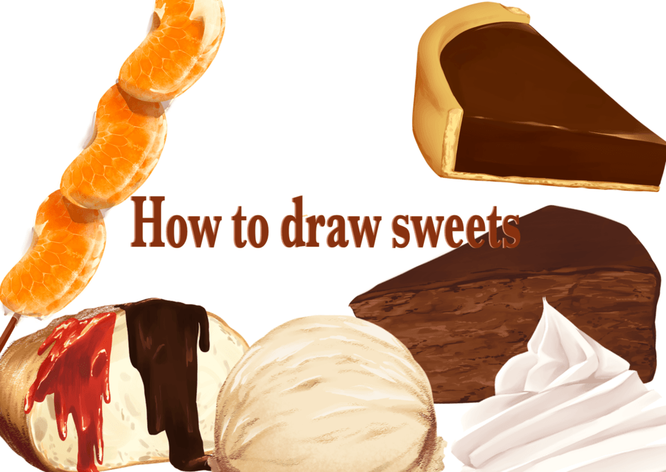 How to draw sweets by 蒼琉夜 - Make better art | CLIP STUDIO TIPS