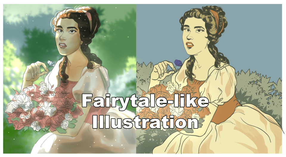 How to make Fairytale-like Illustration! “How to... #1” by Gigi05 ...