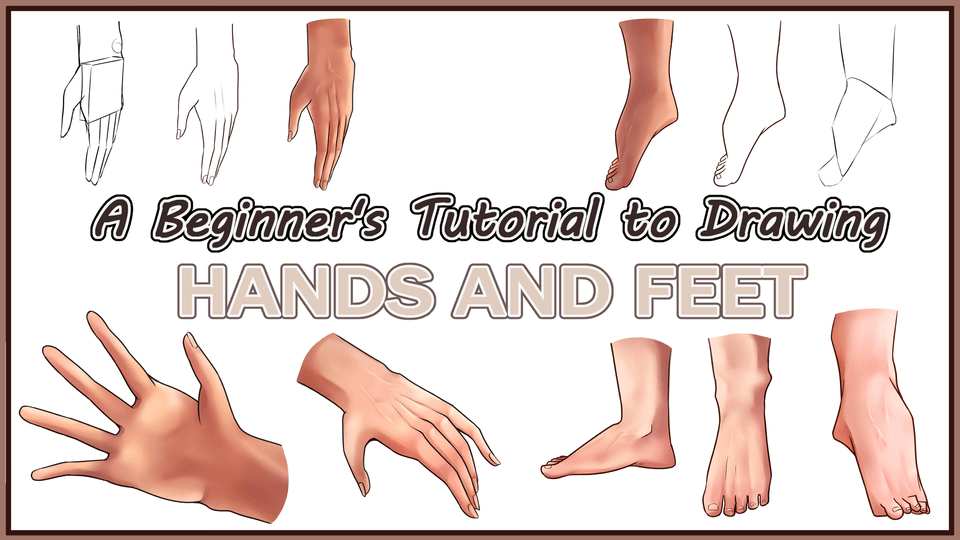 A Beginner's Tutorial to Drawing HANDS AND FEET! by hanabi02 - Make ...