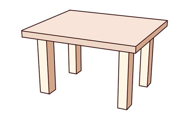 Perspective Drawings: Drawing Different Types of Table Legs with Three ...