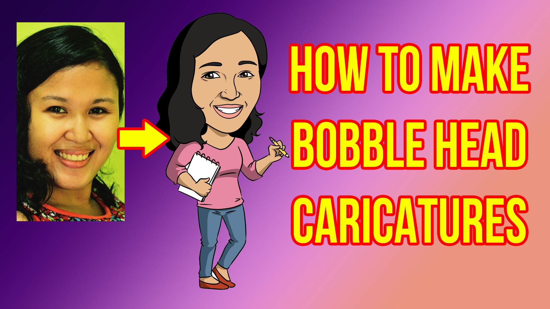 How To Draw Caricatures Heads