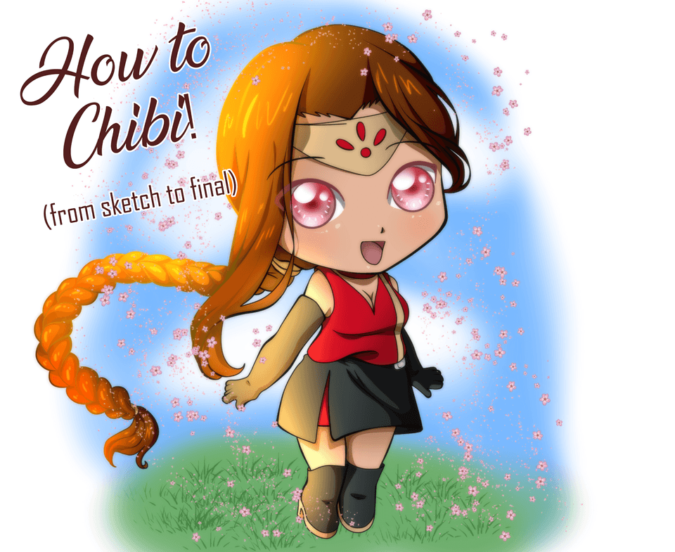 ¡Cómo hacer chibis! (Del boceto al final) "Consejos de Clip Studio 1 ...